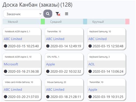 Доска Канбан Документация Falcon Space