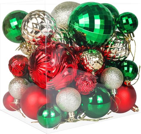 Amazon Annecy Christmas Tree Ornaments 36 PCS Shatterproof