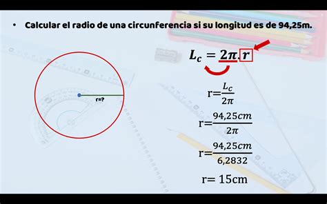 Formula Para Calcular La Longitud De Una Circunferencia Printable