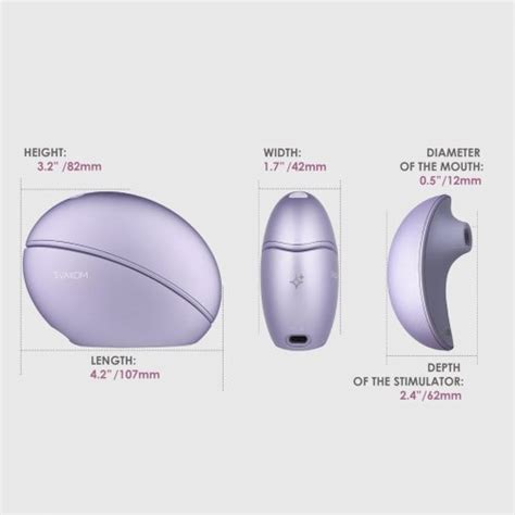 Svakom Pulse Galaxie Stimulator App Compatible Clitoral Stimulator With Remote And Starlight