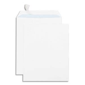 GPV Boîte de 250 pochettes auto adhésives velin blanc 90g format