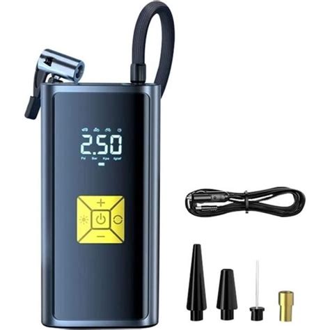 Gonfleur Électrique Compresseur D Air Sans Fil 150Psi Gonfleur De