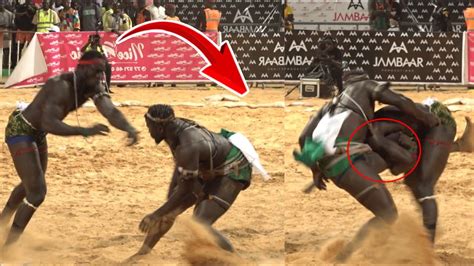 Combat Bou Gaw Nekh Mamady Ndiaye Vs Ndiaga Thiam Journ E Jambaar