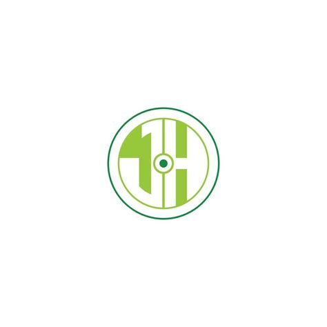 HJ JH H AND J Abstract Initial Monogram Letter Alphabet Logo Design