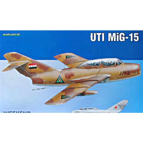 MIG 15 UTI FIGHTER WEEKEND EDITION 1 72 EDUARD 07433 Model Kit