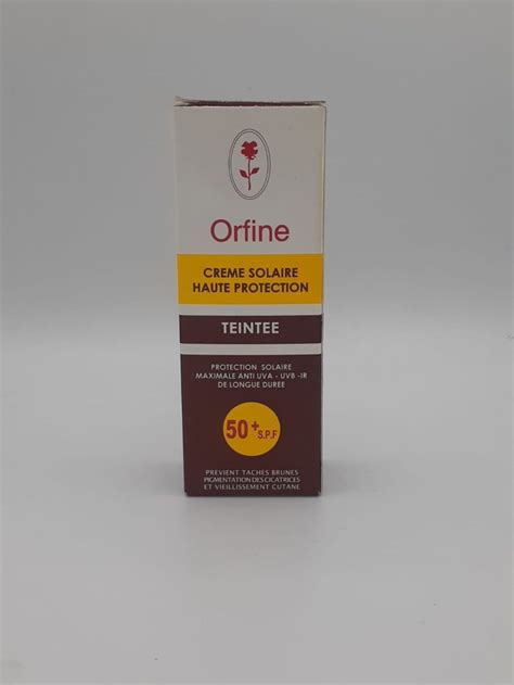 ORFINE CREME SOLAIRE TEINTEE SPF 50 Para El MANAL