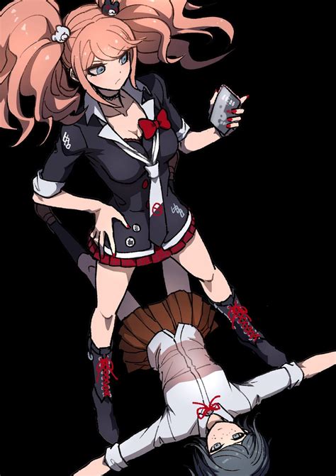 Enoshima Junko And Ikusaba Mukuro Danganronpa And More Drawn By