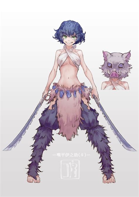 Inosuke Hashibira Personagens De Anime Feminino Personagens De Anime Guerreiro Anime