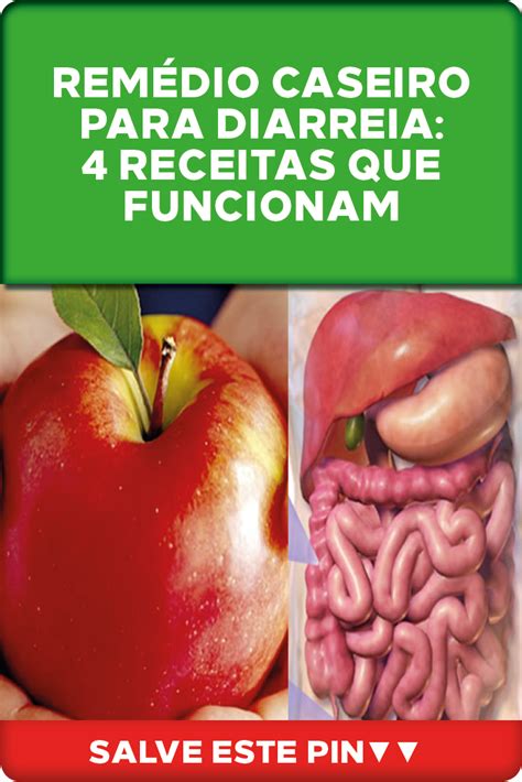 Remédio caseiro para diarreia 4 receitas que funcionam imagens
