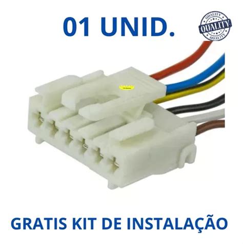 Soquete Plug Conector Lanterna Traseira Fiat Stilo Parcelamento