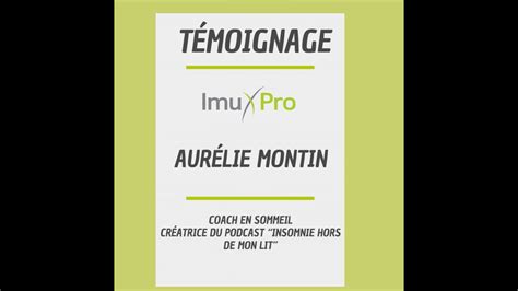 Témoignage Aurélie Montin YouTube