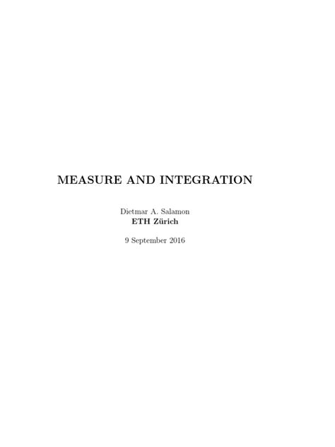 measure pdf measure mathematics lebesgue integration