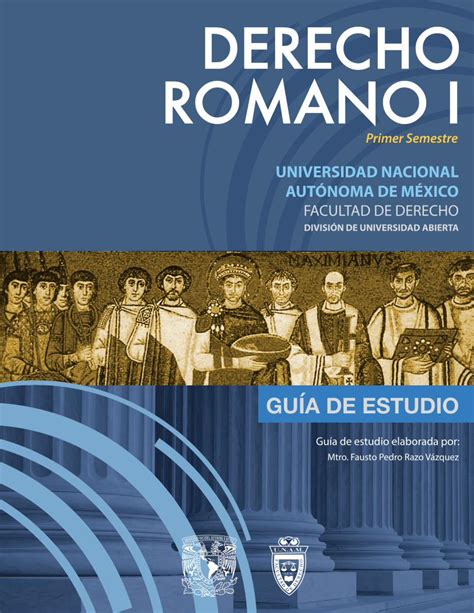 PDF DERECHO ROMANO I Derecho Unam Mx Unidad 3 El Derecho Romano