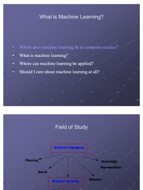where does machine learning fit in computer science where does machine learning fit in computer