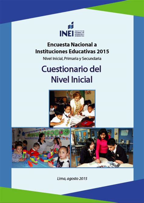 Pdf Direcci N Nacional De Censos Y Encuestas Inei Gob Pe