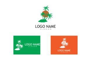 Palm Tree Summer Logo Vector Graphic By Redgraphic Creative Fabrica