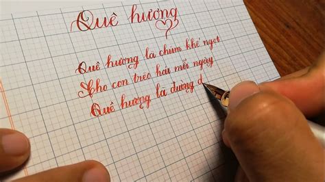 Mẫu luyện chữ đẹp lớp 3 Cách viết chữ đẹp như giáo viên thu hút sự