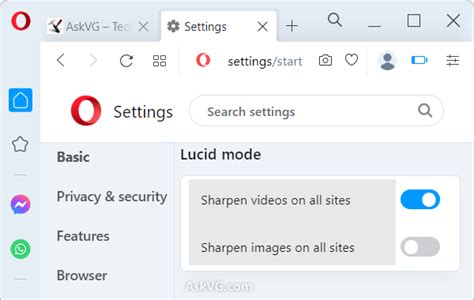 Tip Enable Or Disable Lucid Mode In Opera Browser AskVG