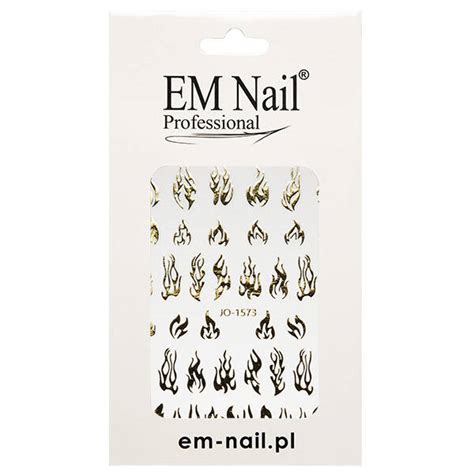 Naklejki Na Paznokcie Nail Art Naklejki EM Nail Professional Nail
