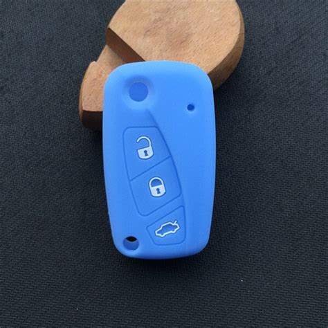ZAD 3 Knoppen Siliconen Rubber Auto Sleutel Cover Grandado