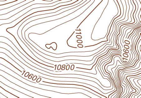 How To Label Contour Lines On A Topographic Map Stadenium