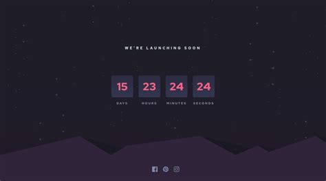 Frontend Mentor Launch Countdown Timer Using Tailwind CSS And JS