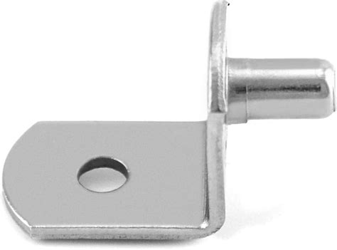 Qwork Pcs Shelf Support Pegs Mm L Shape Kitchen Cupboard Shelf