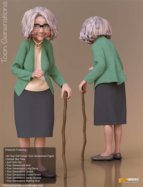 Toon Generations Essentials For Genesis 8 Female S Daz 3D