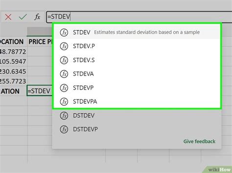 How To Calculate Standard Deviation In Excel Quick Guide