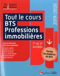 Tout le BTS Professions immobilières 1re et 2e années Dunod