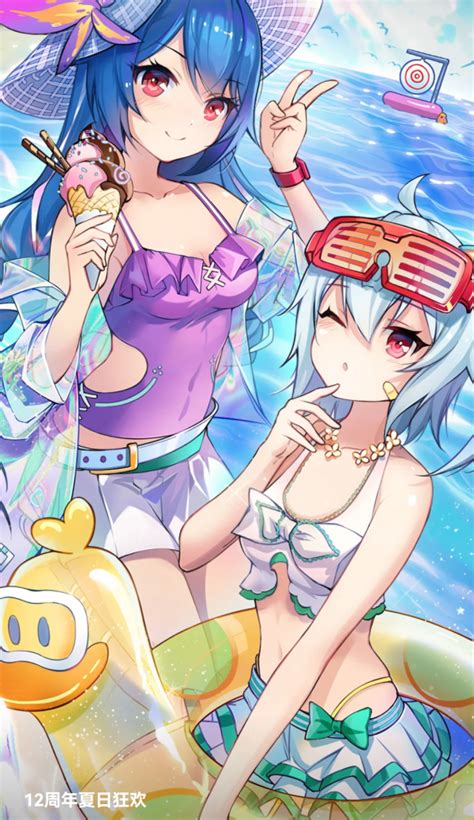 Wallpaper Bilibili Bilibili Digital Art Anime Girls