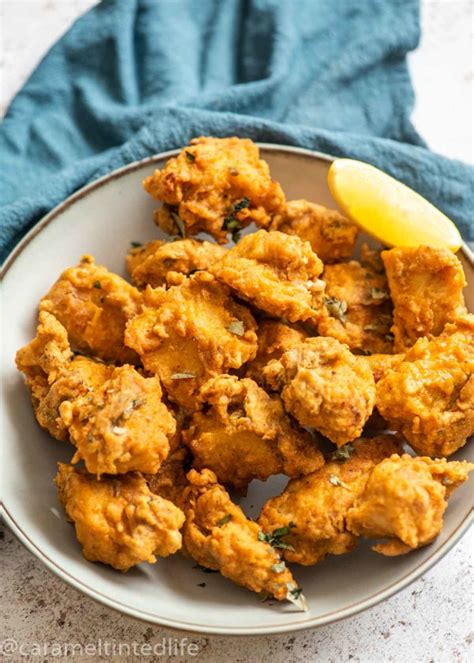 Chicken Pakoras Caramel Tinted Life