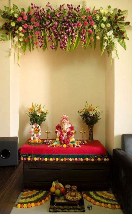 los trimestre Doncella ganpati decoration ideas estimular Él cristal