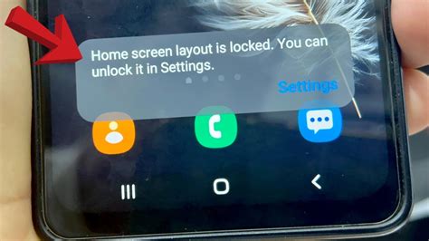 How To Lock Home Screen Layout On Samsung YouTube