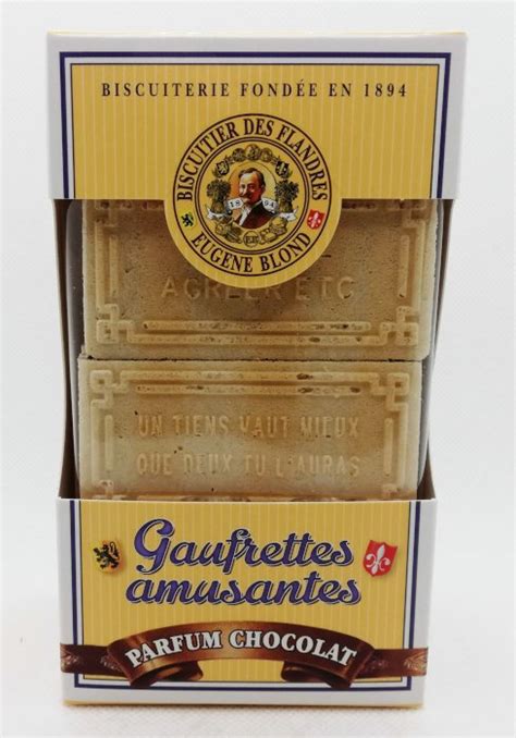 Gaufrettes Amusantes Chocolat Gr Saveurs De Nos Terroirs