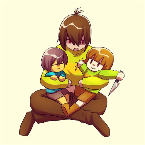 Kris Deltarune KFC gang Chara Frisk Undertale персонажи
