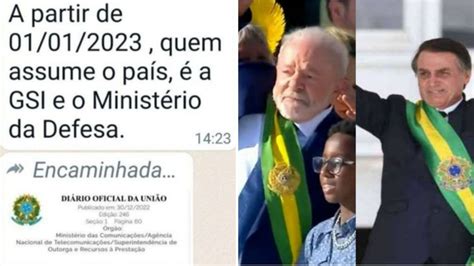 Faixa Presidencial E General Heleno Presidente As Fake News Do Dia Da