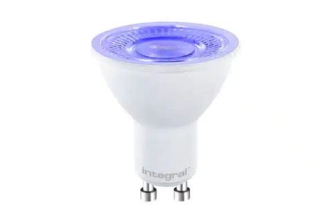 4 9W GU10 LED Bulb 4000K Natural White Non Dimmable LED And Power
