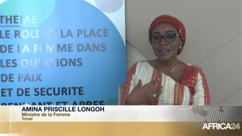 DECRYPTAGE Tchad Amina Priscille Longoh Ministre De La Femme YouTube