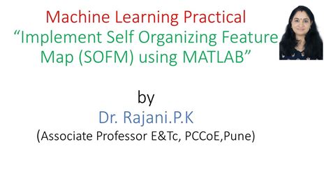 expt 4 implement self organizing feature map sofm youtube