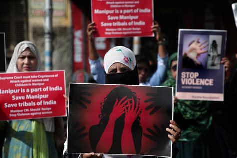 Manipur Cops Accused Of Handing Over Women To Armed Mob Before They