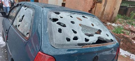 Fotos chuva de granizo causa estragos em várias cidades do Sul de
