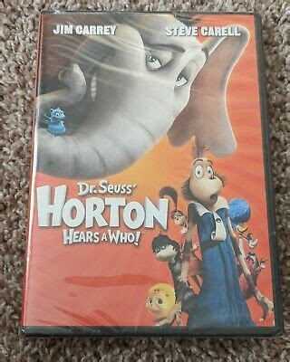 BRAND NEW Dr Seuss Horton Hears A Who DVD 2008 WIDESCREEN FULL