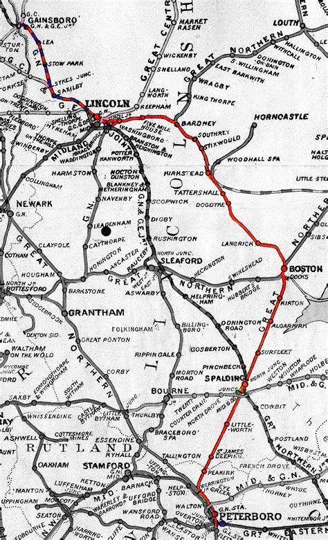Lincolnshire Loop The Great Northern Railway Society