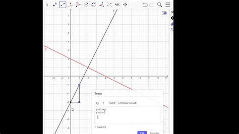 Lire Graphiquement L Quation D Une Droite Youtube