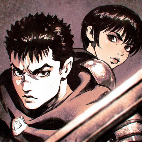 Berserk Guts And Casca By Ilya Kuvshinov Manga Anime Anime Art