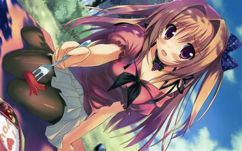Female Brown Haired Anime Character Hd Wallpaper Wallpaper Flare