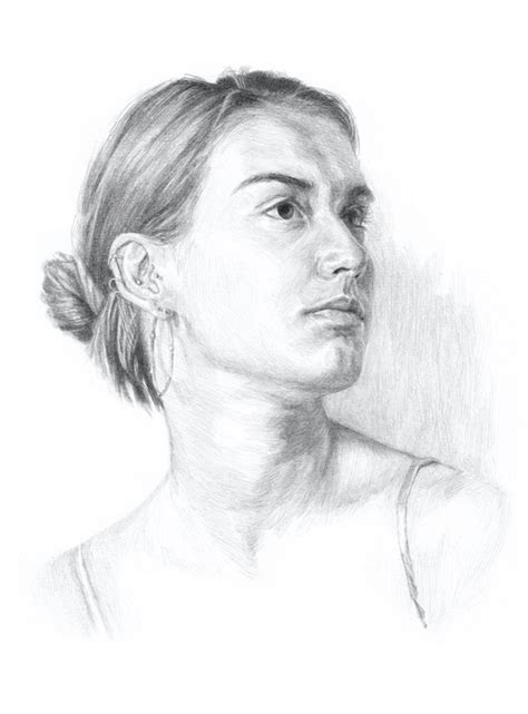 How To Draw A Portrait In Pencil Artists Illustrators