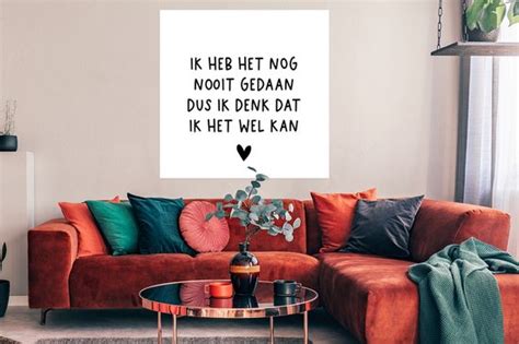 Poster Spreuken Quotes Ik Heb Het Nog Nooit Gedaan Dus Pippi