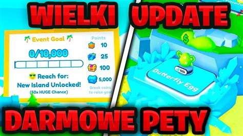 Nowy UPDATE w PET SIM X ROZDAJĘ ROBUXROZDAJE GEMY Roblox Pet